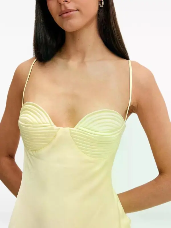 Bardot Devin Quilted-cup Cut-out Maxi Dress