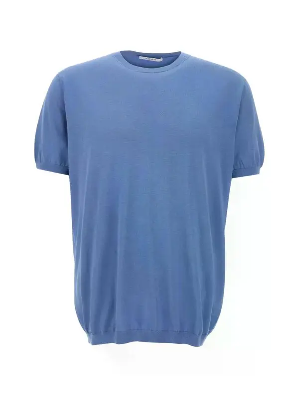 KANGRA Short-sleeve Short-sleeve Sweater - Blue