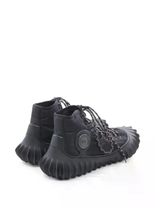 Bottega Veneta High-top Lace-up Sneakers - Black