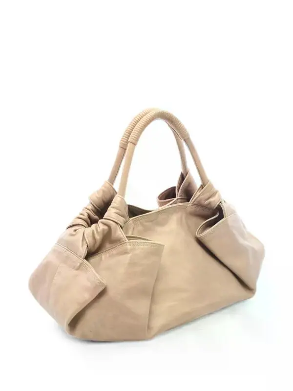 Loewe Nappa Aire Leather Handbag - Gold