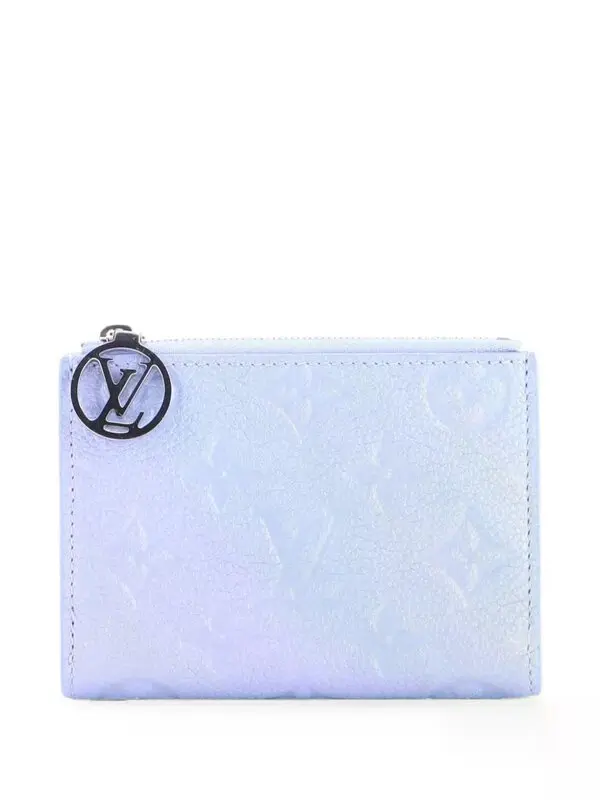 LOUIS VUITTON Lisa Wallet Monogram Empreinte Leather Compact Small Wallets