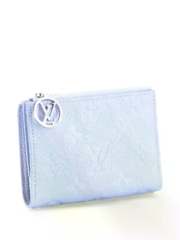 LOUIS VUITTON Lisa Wallet Monogram Empreinte Leather Compact Small Wallets