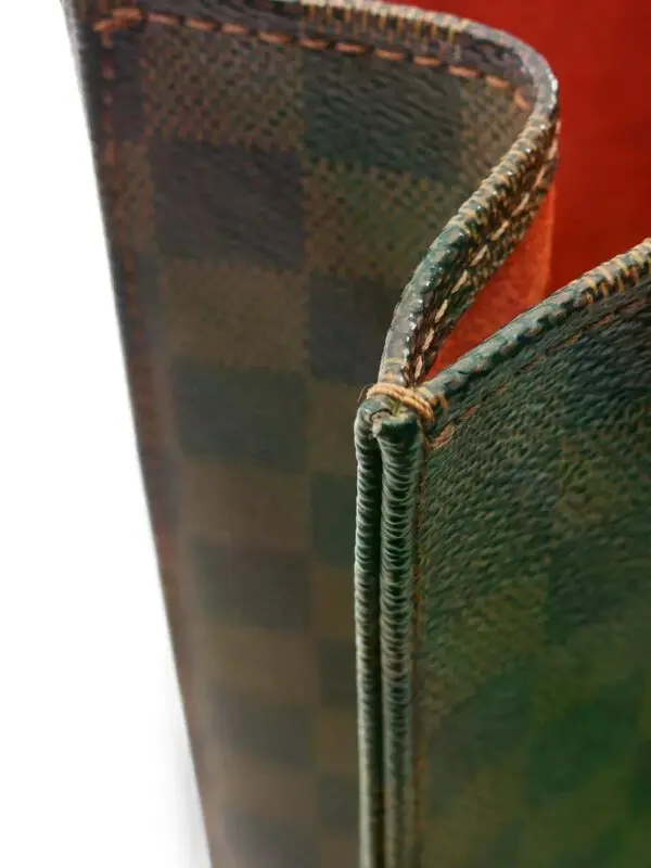 LOUIS VUITTON Damier Ebene Sac Plat Tote Bag - Brown