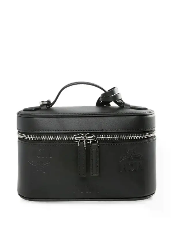 Mcm Mini Aren Vanity Bag - Black