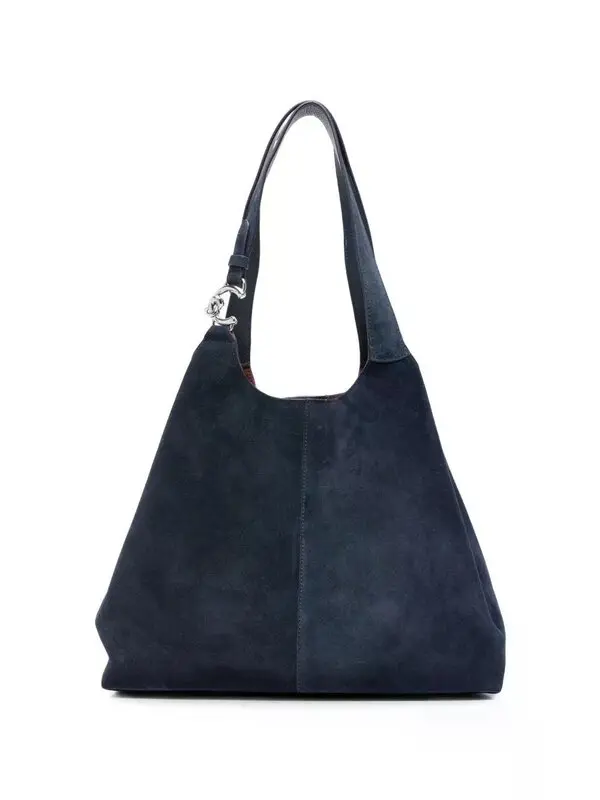 COCCINELLE Suede Shoulder Bag - Blue