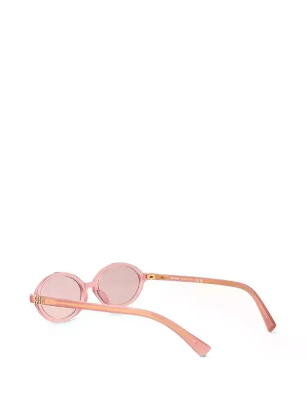 Miu Miu Oval-frame Sunglasses