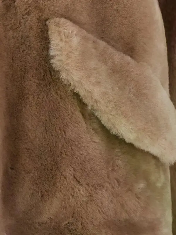 BLANCHA Shearling Hooded Jacket