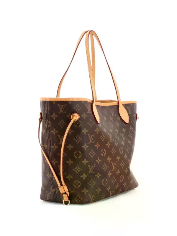 LOUIS VUITTON Neverfull Nm Monogram Canvas Mm Tote Bag