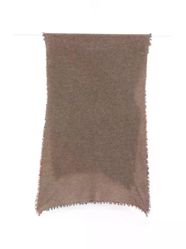 Faliero Sarti Adriana Frayed Scarf - Brown