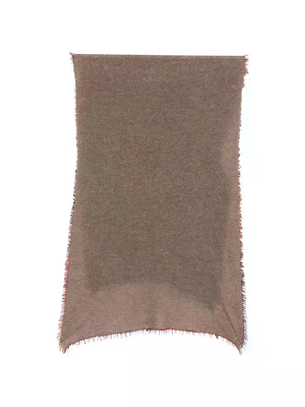 Faliero Sarti Adriana Frayed Scarf - Brown
