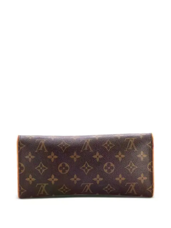 LOUIS VUITTON Monogram Canvas Twin Handbag Pm Crossbody Bag - Brown