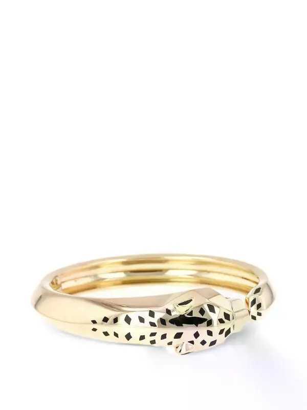 Cartier Yellow Panther Head Motif Bracelet