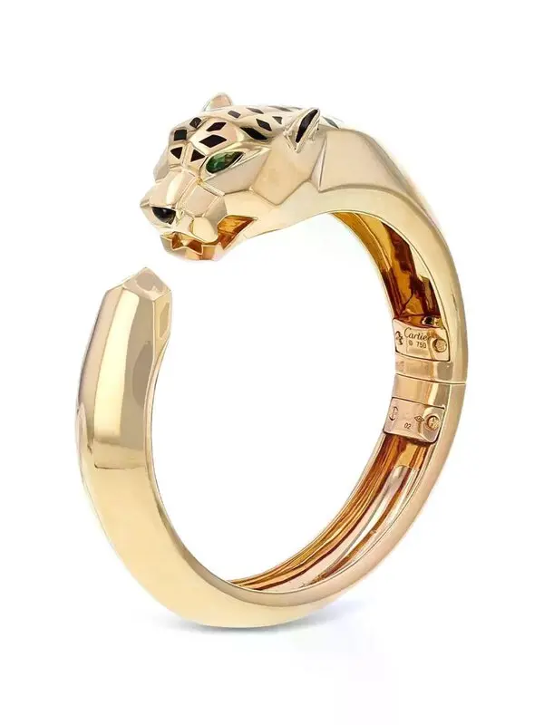 Cartier Yellow Panther Head Motif Bracelet