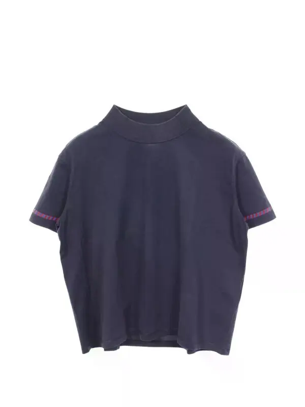 Hermès Mock Neck T-shirt With Rope Print