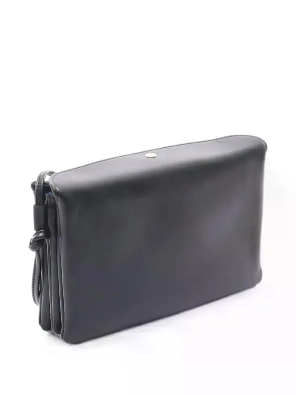 Celine Leather Shoulder Bag - Black