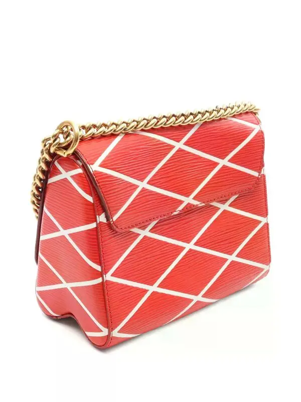 LOUIS VUITTON Twist Malletage Epi Leather Mini Shoulder Bag - Red