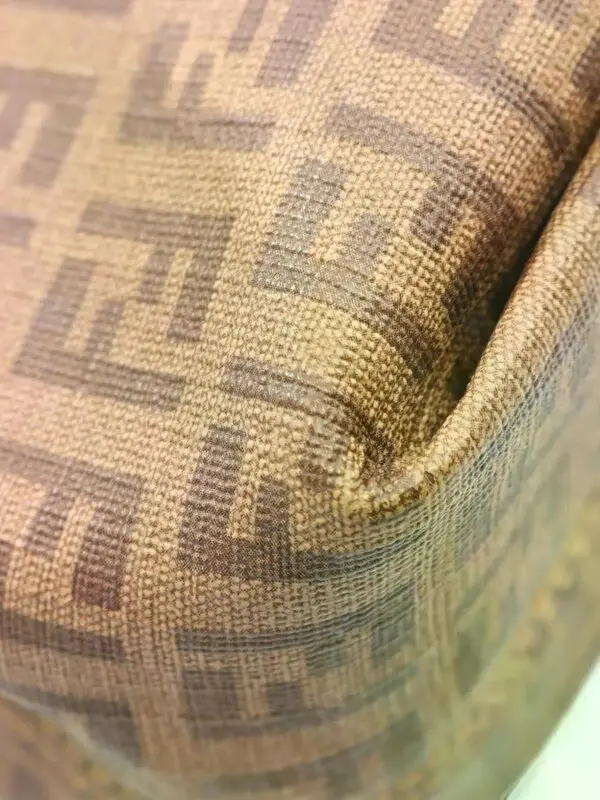 Fendi 2000s Zucchino Pattern Tote Bag
