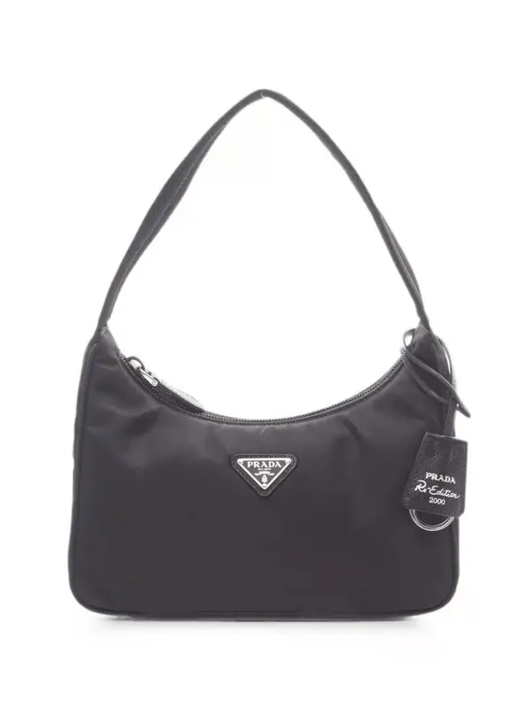 Prada 2020s Re-edition 2000 Re-nylon Handbag - Black
