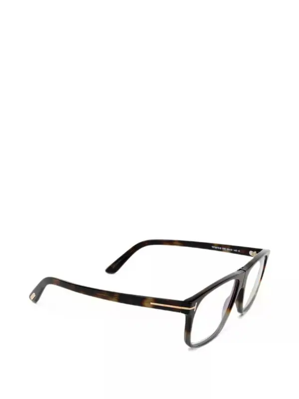 TOM FORD Tortoiseshell-effect Rectangle-frame Glasses