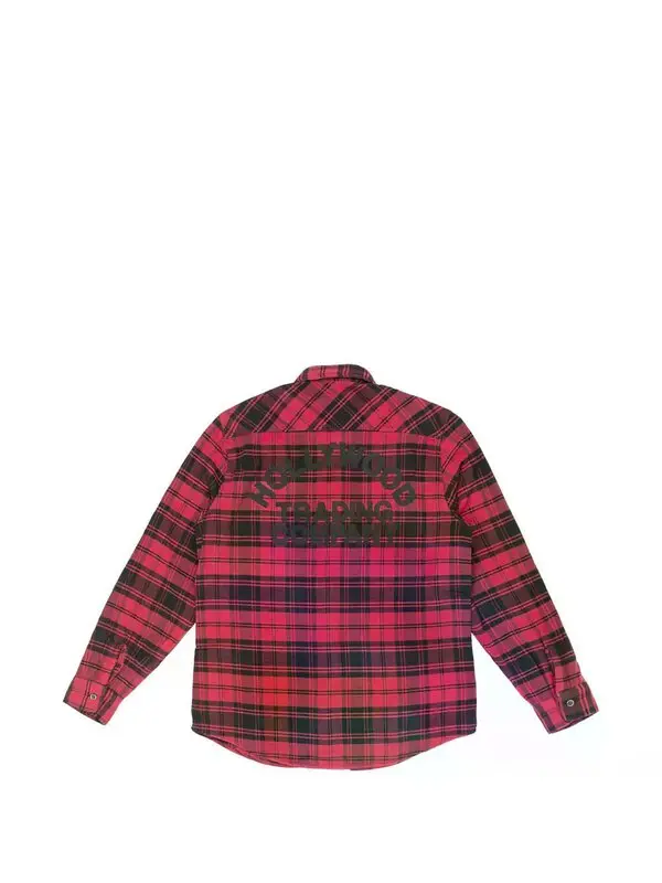 HTC LOS ANGELES Logo-print Check Shirt