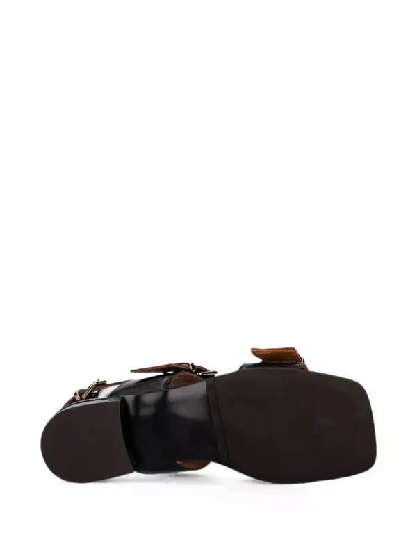 BILLI BI Buckle-strap Flat Sandals