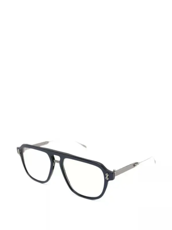 AKONI Argo Aviator Eyeglasses - Silver