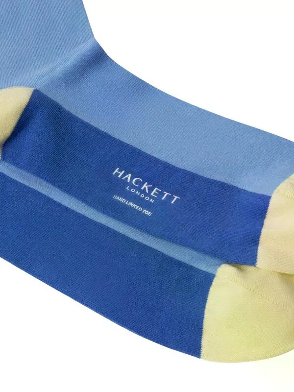 HACKETT LONDON Colour-block Crew Socks