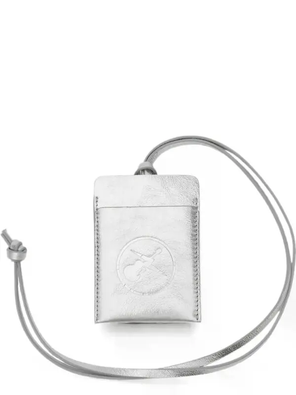 A.p.c. Metallic Leather Card Holder