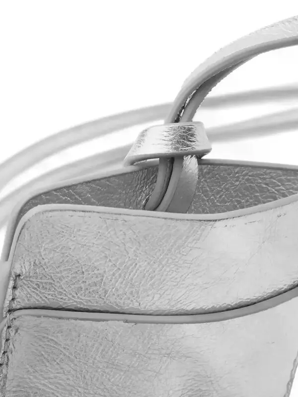 A.p.c. Metallic Leather Card Holder