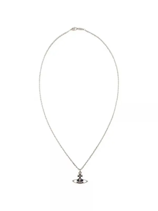 VIVIENNE WESTWOOD Mayfair Bas Relief Necklace - Silver