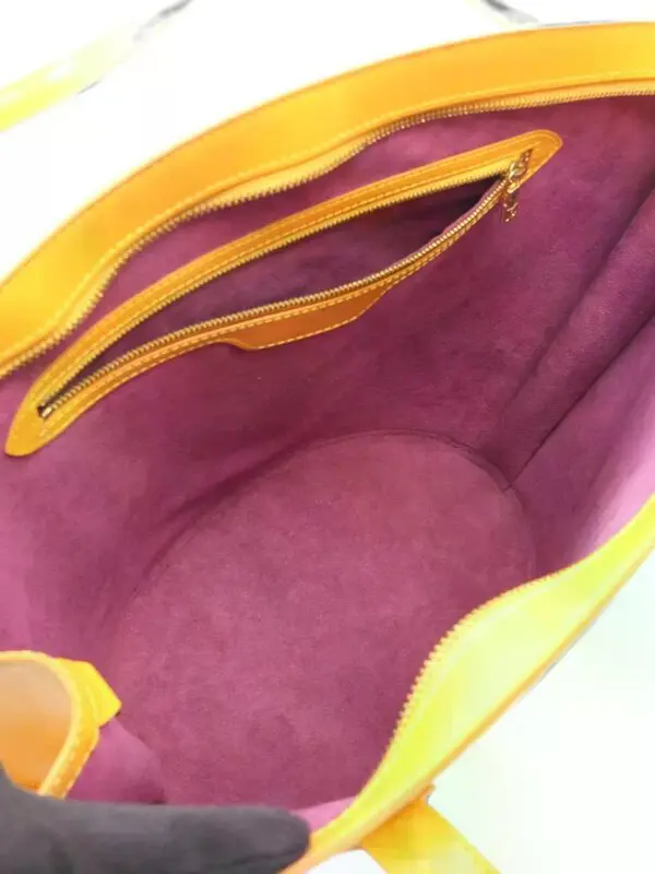 LOUIS VUITTON Saint-jacques Epi-leather Tote Bag - Yellow