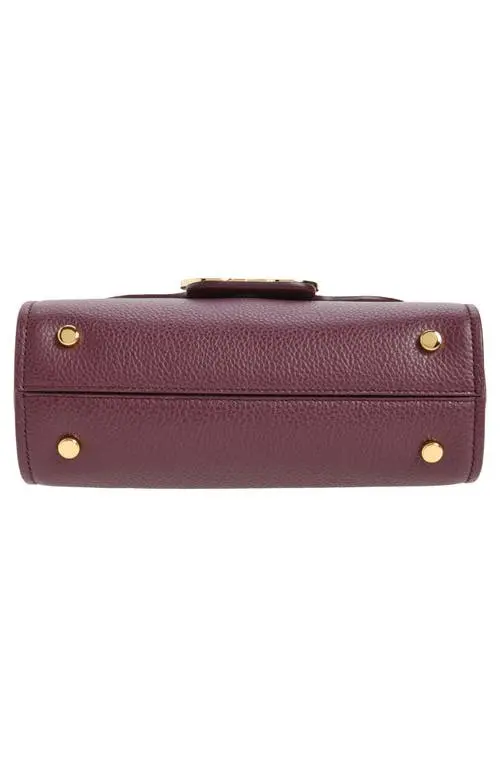 FERRAGAMO Double Gancio Top Handle Bag