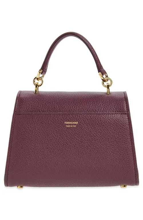 FERRAGAMO Double Gancio Top Handle Bag