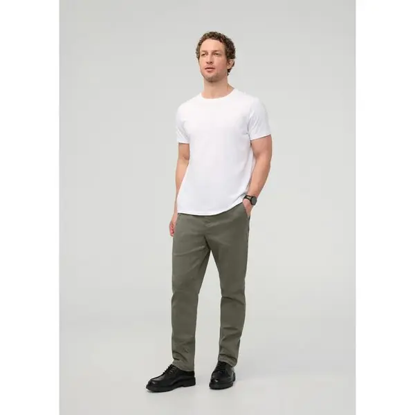 DUER Flextwill Relaxed Pull-on Tapered Pants - Thyme
