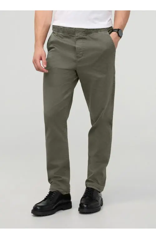 DUER Flextwill Relaxed Pull-on Tapered Pants - Thyme