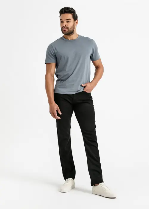 DUER No Sweat Tapered Fit Trousers - Slate
