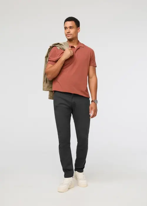 DUER No Sweat Tapered Fit Trousers - Slate