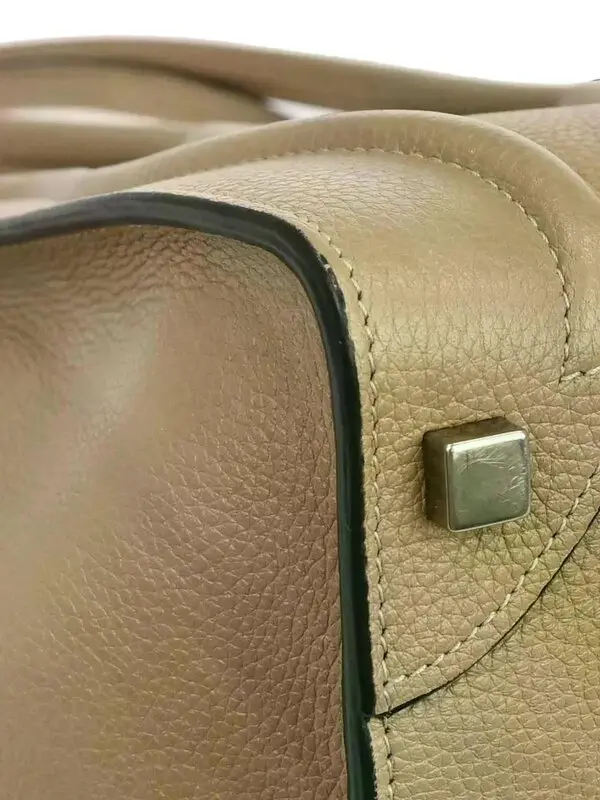 Celine Micro Luggage Tote Bag - Neutrals