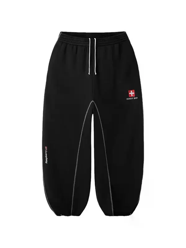 GV GALLERY Berry Med Track Pants - Black