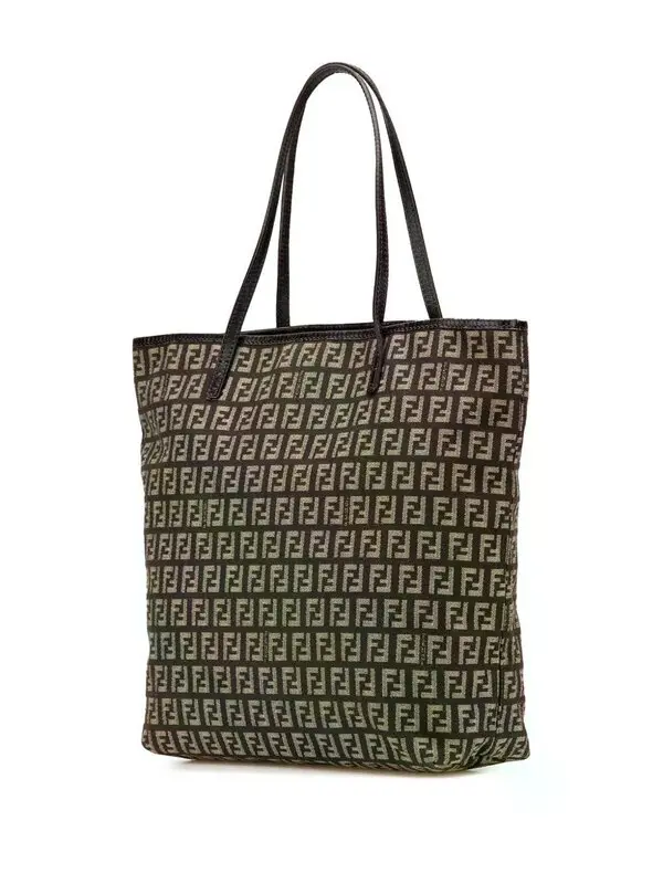 Fendi 2000-2010 Zucchino Canvas Tote Bag
