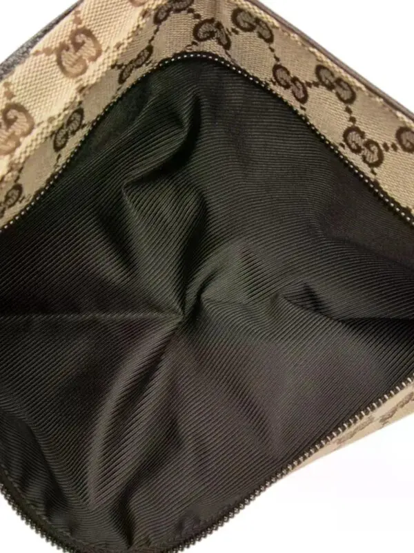 Gucci 2000-2015 Gg Canvas Double Pocket Belt Bag