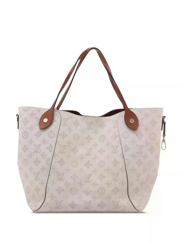 LOUIS VUITTON 2019 Monogram Mahina Hina Pm Satchel