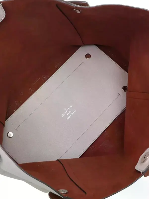 LOUIS VUITTON 2019 Monogram Mahina Hina Pm Satchel