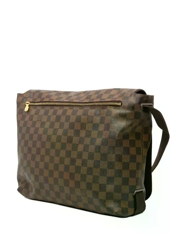 LOUIS VUITTON 2008 Damier Ebene Brooklyn Gm Crossbody Bag