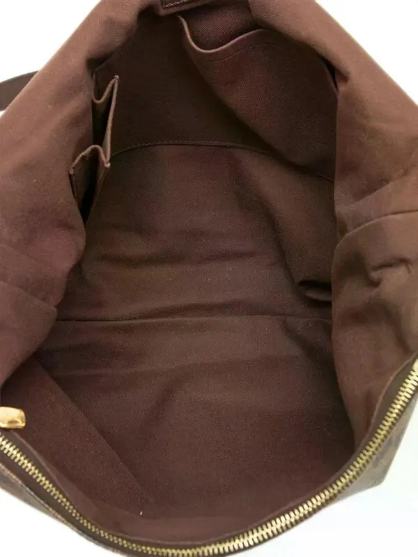 LOUIS VUITTON 2008 Damier Ebene Brooklyn Gm Crossbody Bag