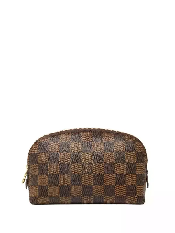 LOUIS VUITTON 2007 Damier Ebene Cosmetic Pouch