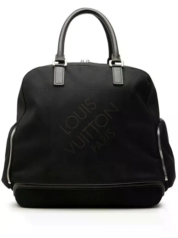 LOUIS VUITTON 2005 Damier Geant Aventurier Polaire Travel Bag - Black