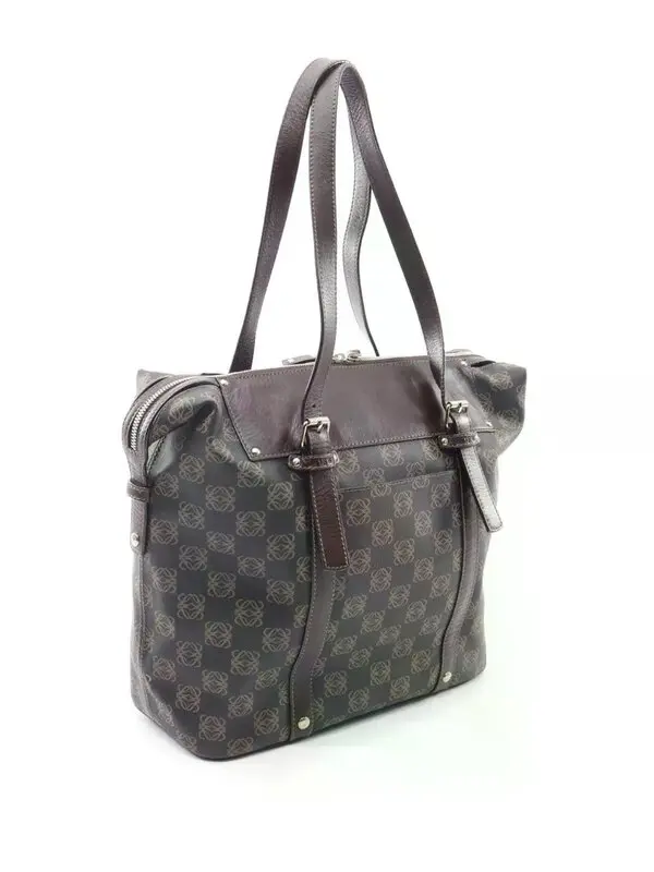 Loewe Anagram Coated Canvas Tote Bag