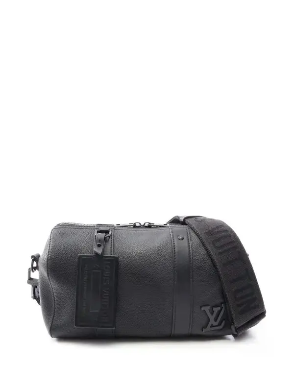 LOUIS VUITTON 2021-2026 Calfskin City Keepall Crossbody Bag - Black