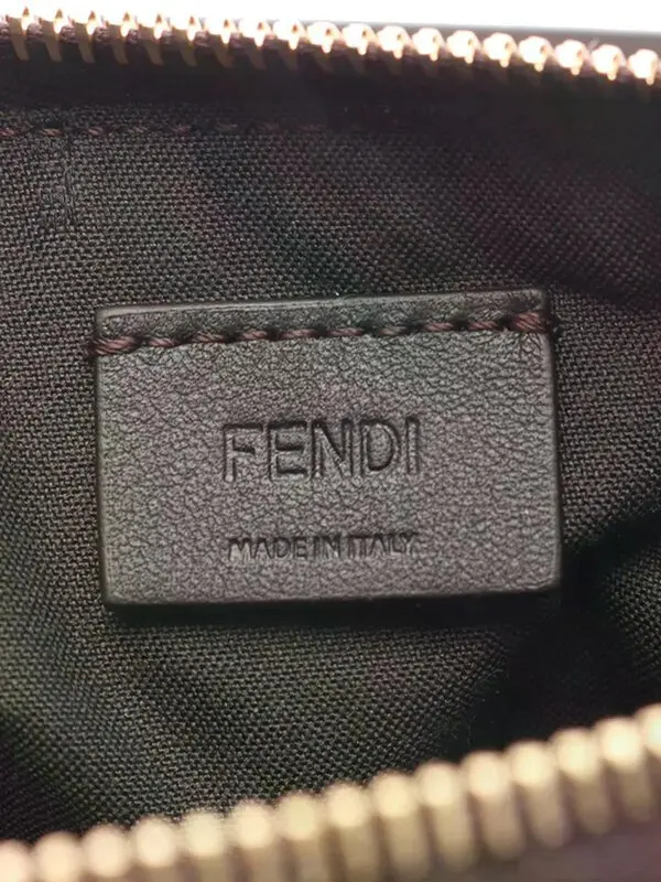 Fendi 2010-2026 Zucca Canvas Pochette Shoulder Bag